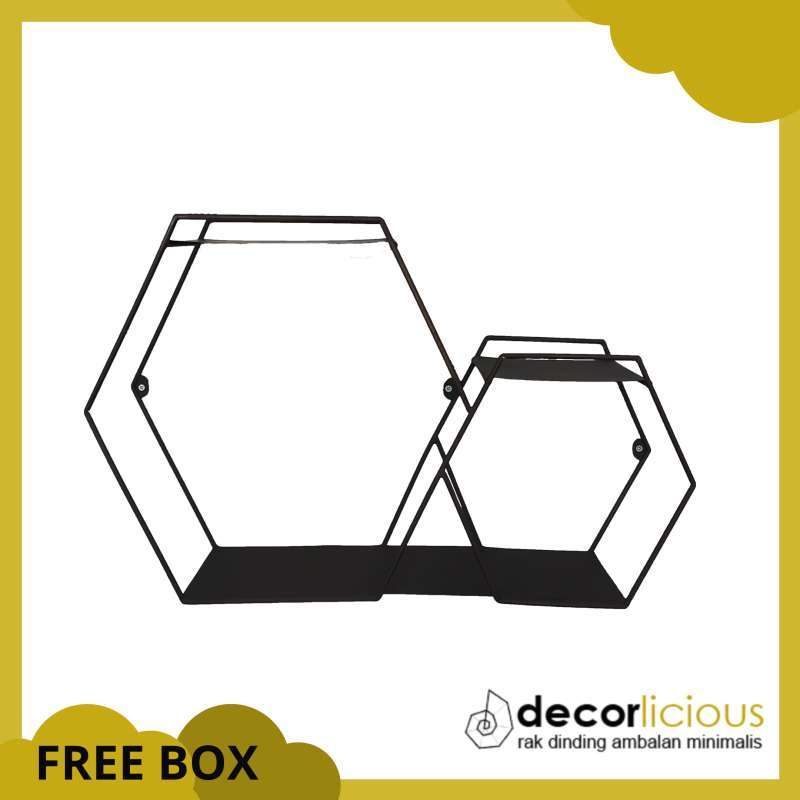 Jual Rak Dinding Besi Double tipe Hexagon di Seller inaseon - Dongos ...