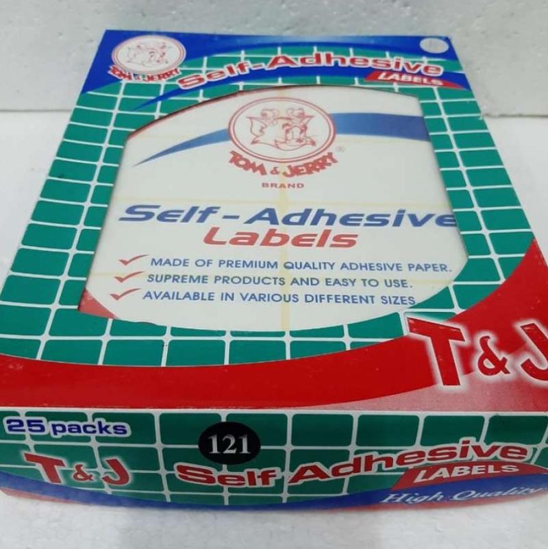 Jual LABEL T&J NO.121 (DUS) @25 PlLASTIK di Seller WIKI STATIONERY ...