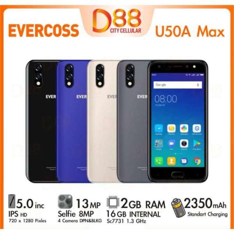 Jual EVERCOSS U50A Max | RAM [2/16] | GARANSI RESMI INDONESIA di Seller ...