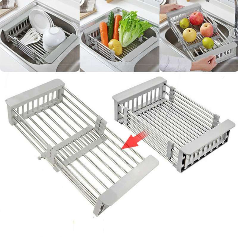 Jual Rak Piring Kitchen Set Keranjang Bak Cuci Piring Ukuran Bisa Di ...