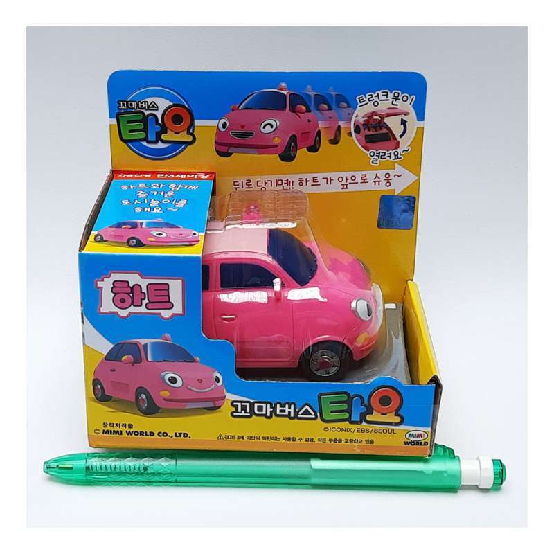 Promo Original Tayo The Little Bus Heart Pink Car Tyx217013 Mimi World ...