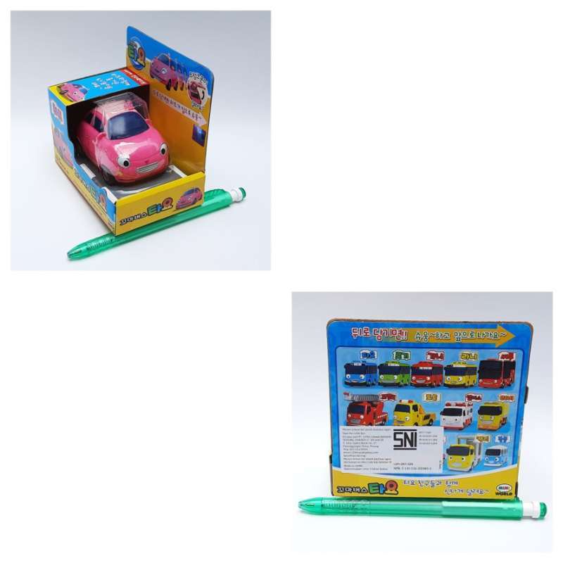 Promo Original Tayo The Little Bus Heart Pink Car Tyx217013 Mimi World ...