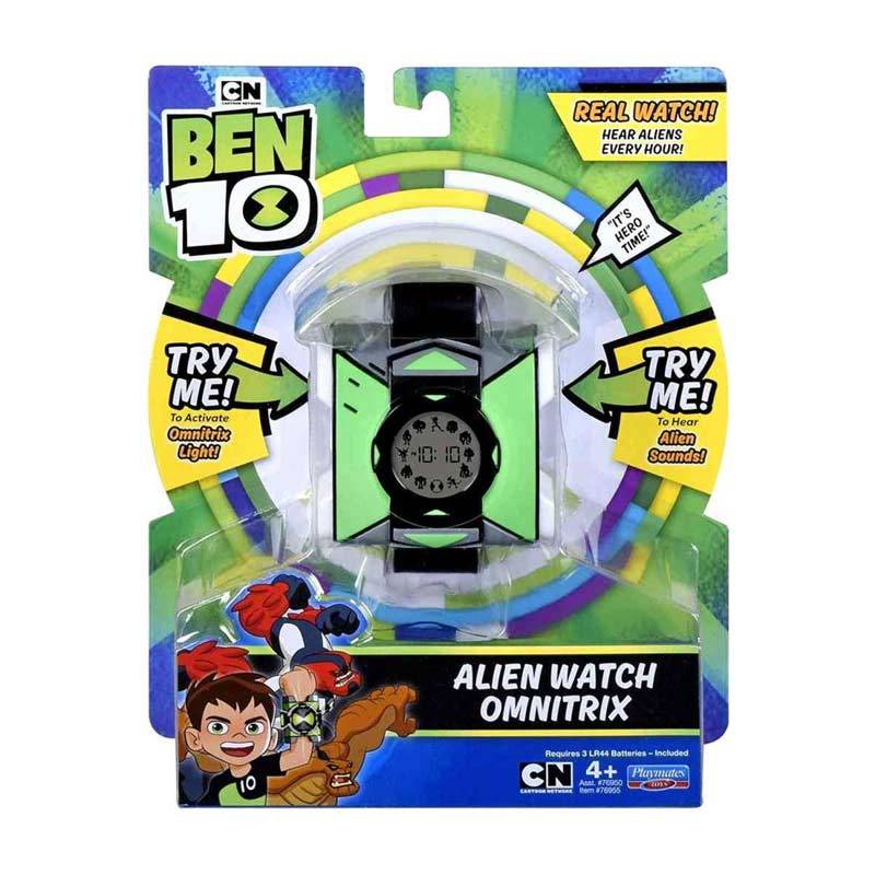 Jual Ben 10 Alien Watch Omnitrix (real Watch Plus Light & Sound ...