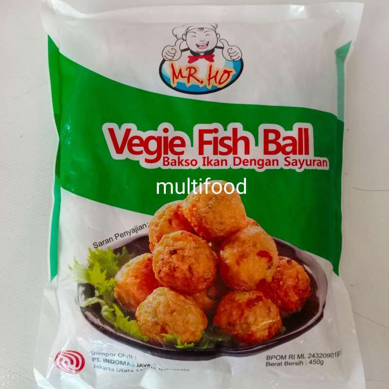 Jual Bakso ikan vegie fish ball dengan sayuran 450 gr Halal di Seller ...