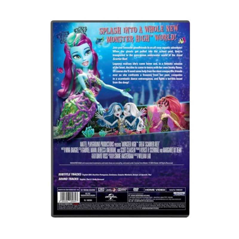 Jual Disney Monster High: Great Scarrier Reef Dvd Film Di Seller ...
