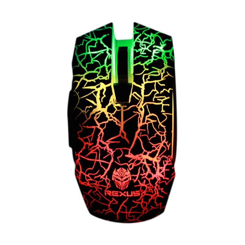 Jual REXUS Titanix TX8 MACRO 6D RGB Gaming Mouse - Hitam di Seller ...