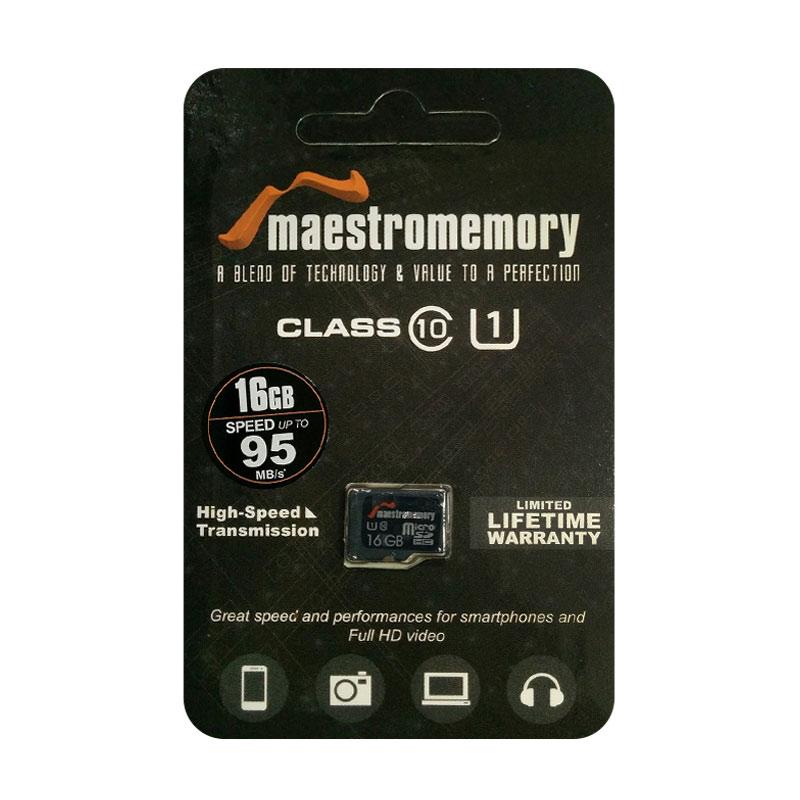 Jual Maestro Class 10 MicroSD Memory Card [16GB] di Seller Valkyre ...