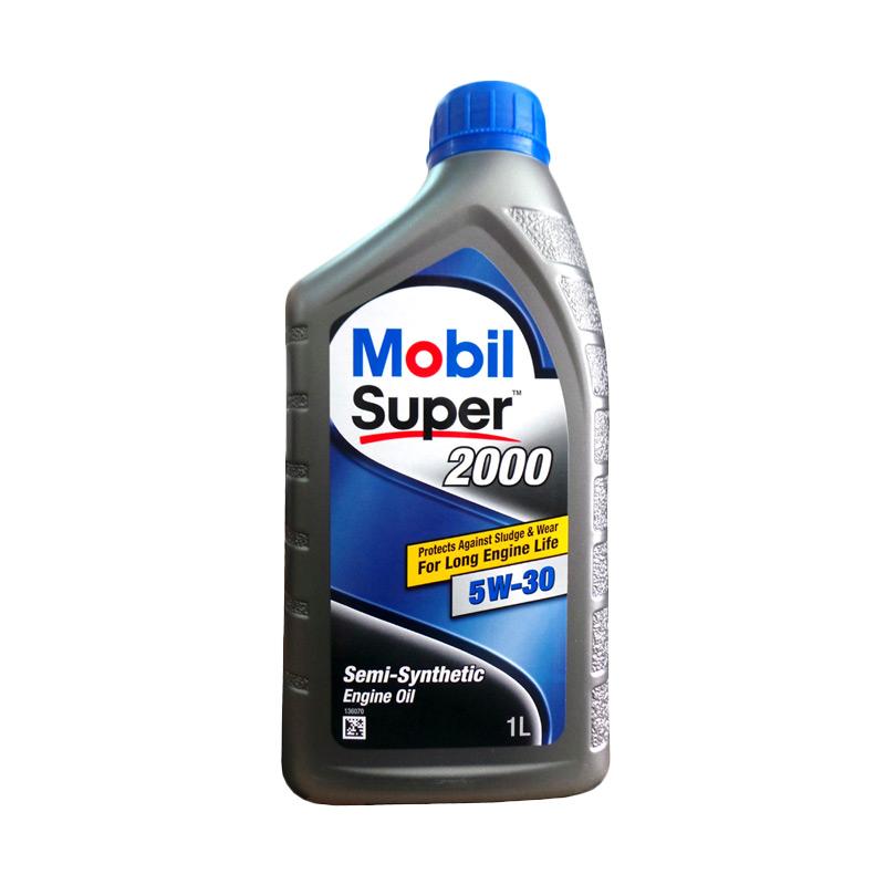 Jual Mobil Super 2000 5w-30 Paket 4L [4 Botol @ 1L] Semi Synthetic Oli ...