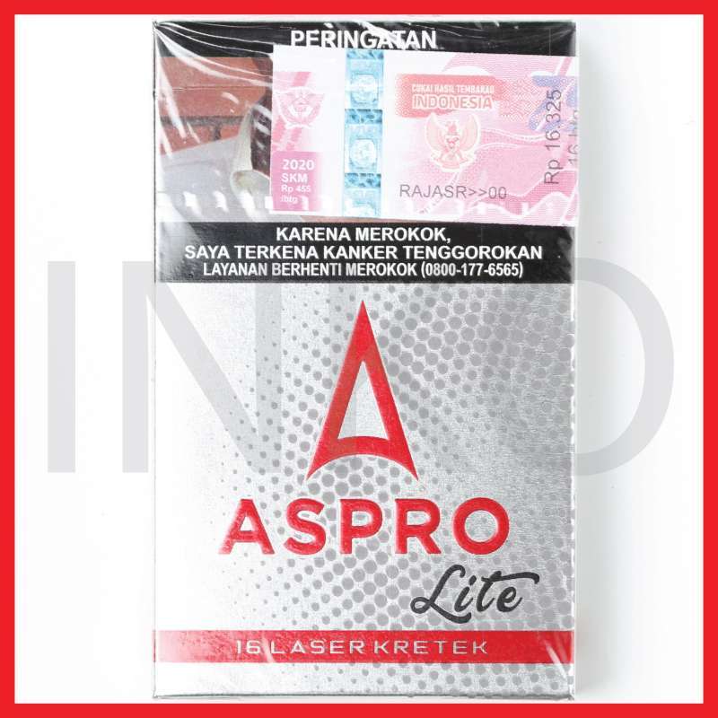 Jual ROKOK FILTER ASPRO LITE 16 BATANG SEDAP MURAH MERIAH di Seller ...