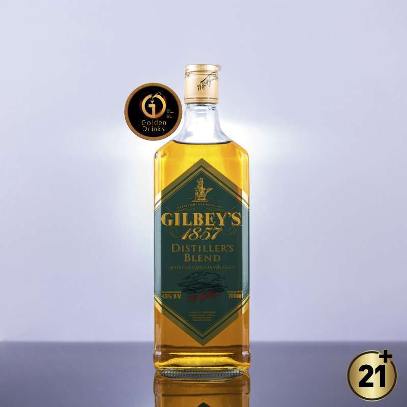 Promo GILBEY'S DISTILLER'S BLEND WHISKEY 700ml + FREE SLOKI (Original ...