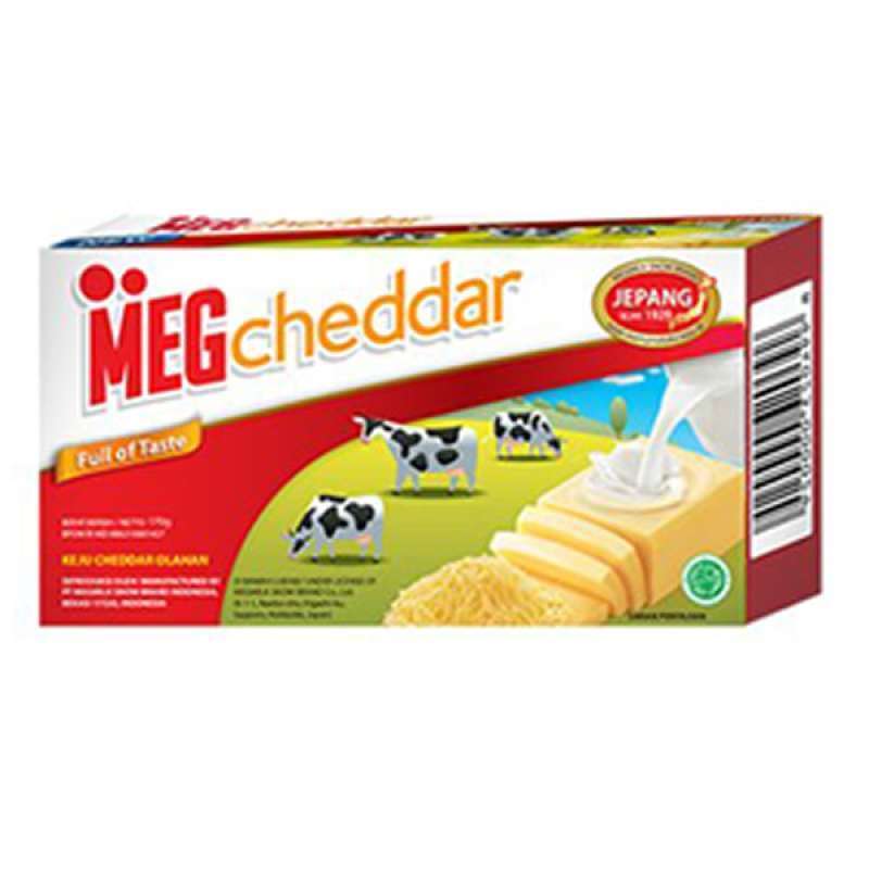 Jual MEG CHEDDAR CHEESE PREM 160 GR di Seller Hypermart JACC Thamrin ...