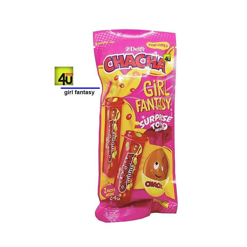 Promo Delfi Chacha GIRL FANTASY Surprise Toy - Coklat Butir dengan ...