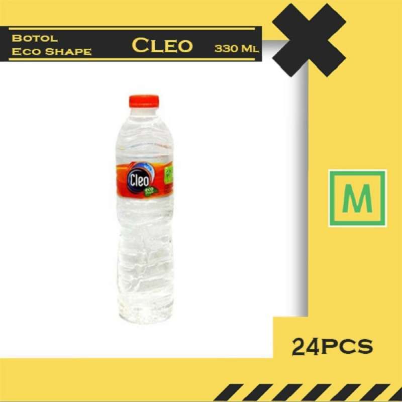 Jual Cleo Botol Eco Shape 330 ml ( 24 Pcs ) di Seller Mode Mart ...