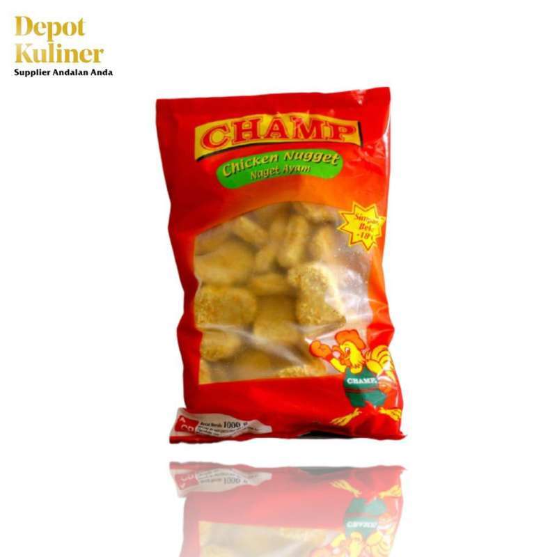 Jual Champ Chicken Nugget 1kg / Nugget Ayam di Seller Depot Kuliner ...