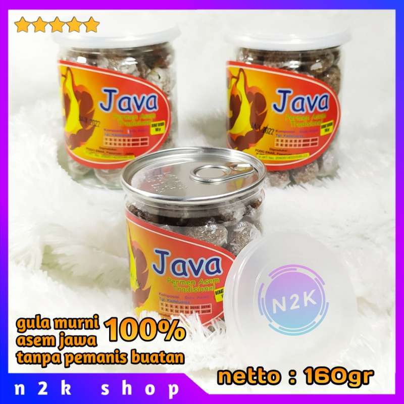 Jual permen asem tradisional JAVA 100% Gula asli Tanpa Pengawet di ...