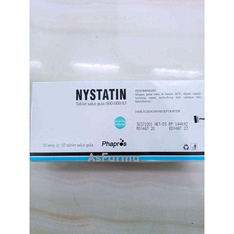 Jual Nystatin tablet 500.000ui Box 100 tablet di Seller As Farma - Pal ...