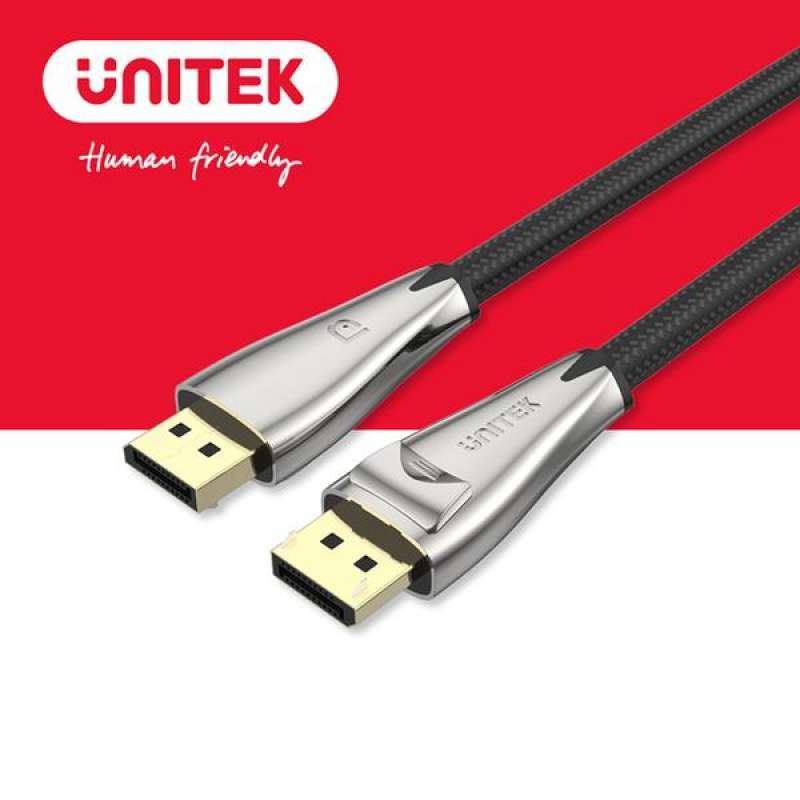 Jual (UNITEK)UNITEK DisplayPort 1.4 version zinc alloy transmission ...