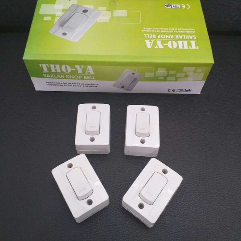 Promo Knop Saklar Push ON Bel Bell SEGI /Bell Pintu/Bell Sekolah Kantor ...