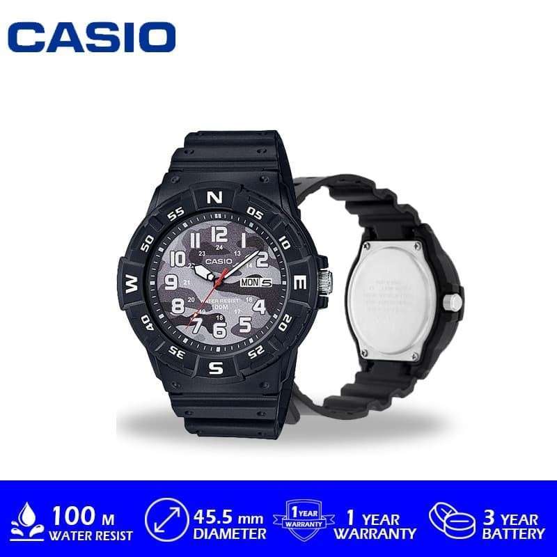 Jual Casio General MRW-220HCM-1BVDF / MRW220HCM1BVDF / MRW-220 Original ...