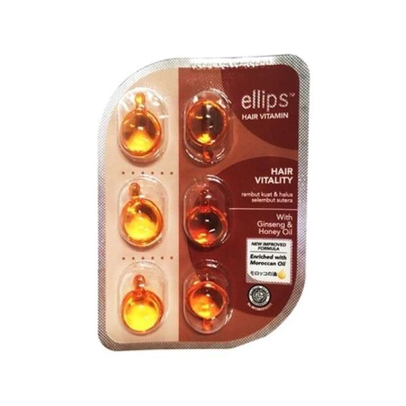 Jual Indonesia Ellips Capsule Hair Oil-Nourishing Tangerine Fruit (1ml ...