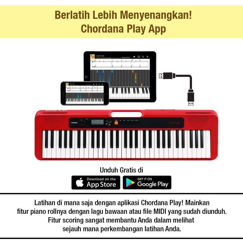 Jual Casio Ct S200 Keyboard Casiotone Cts 200 Cts200 Di Seller K-music ...