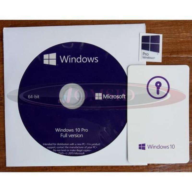 Promo Win 10 Pro Key card FPP Windows 10 Pro Professional Diskon 21% di Seller Rafa Computer ...