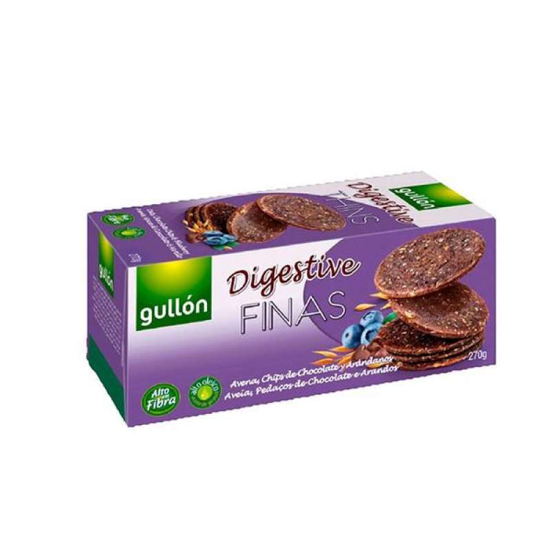 Jual Gullon Blueberry Chocolate Digestive Biscuits 270g di Seller ...