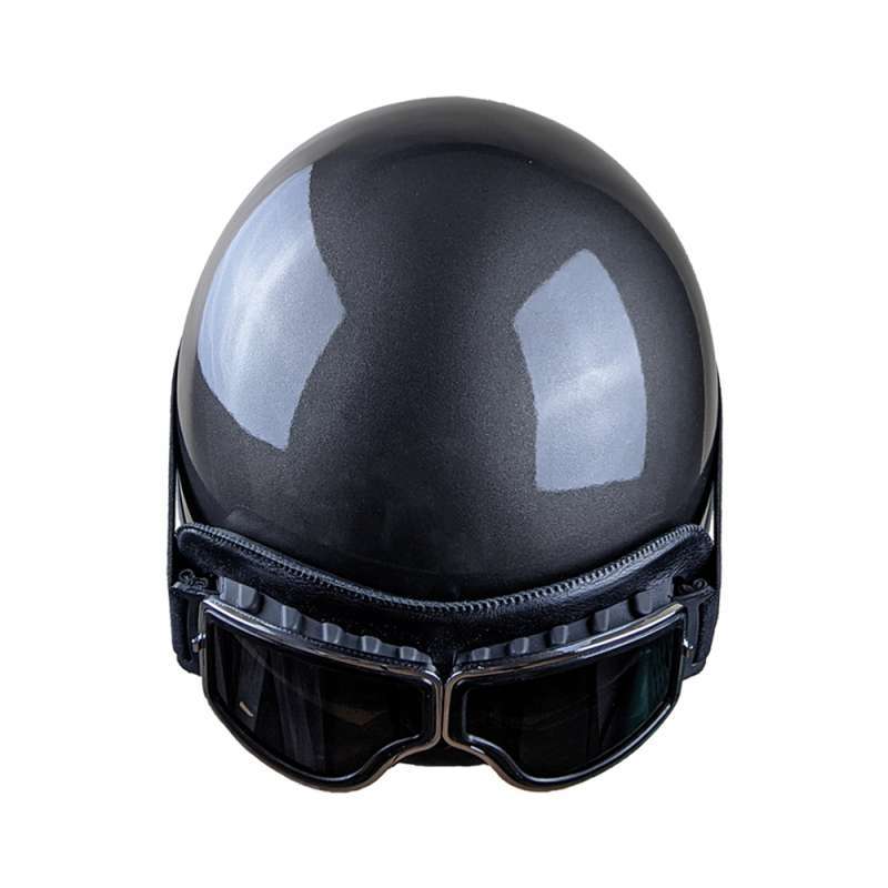 Promo ACN Helmet Helm Half Face Vintage Chip Retro Solid Polos Pria Wanita Dewasa SNI Plus ...