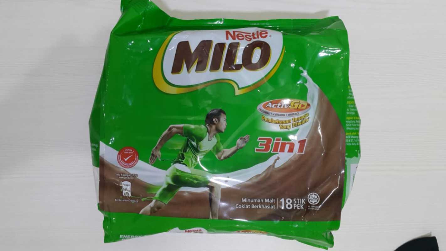 Jual Milo Malaysia Activ-Go 3in1 [18 Sachet] di Seller Heryanto Cuanx ...