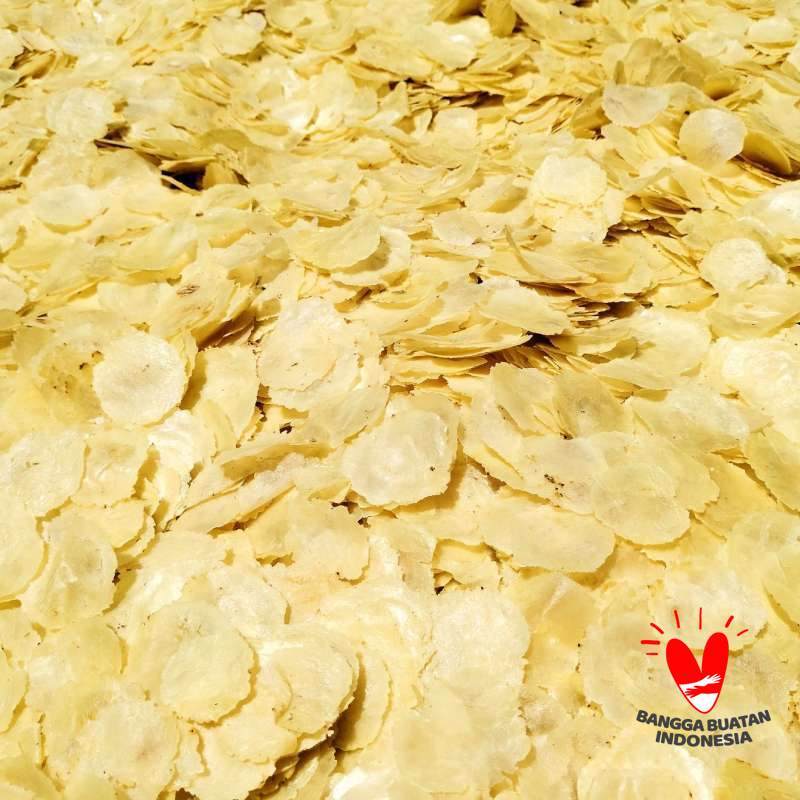 Jual Kerupuk Emping Melinjo Mentah (1kg) Asli Khas Limpung Di Seller ...