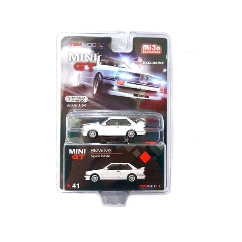 Jual MINI GT #41MJ BMW M3 ALPINE WHITE 1-64 - DIECAST di Seller STATION ...