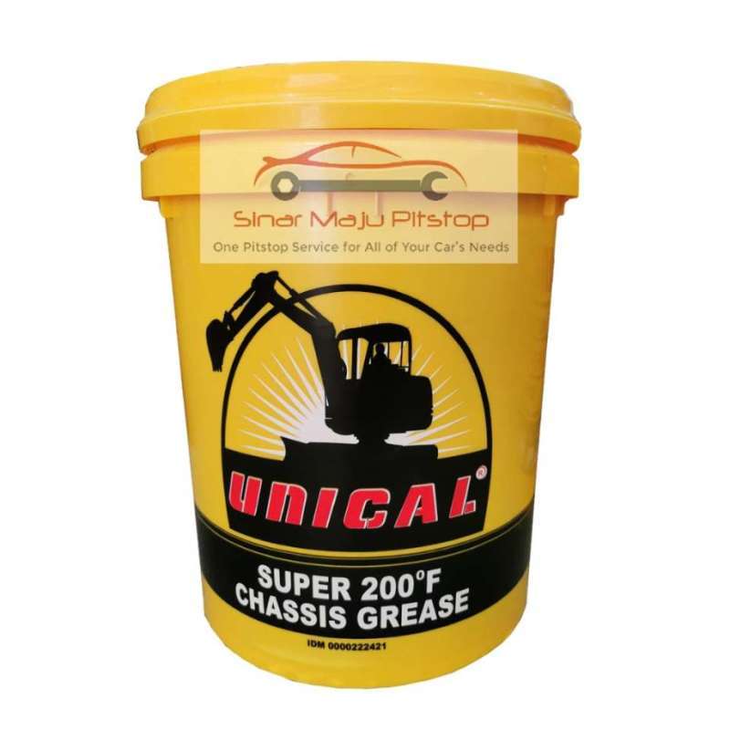 Promo Unical Super Chassis Grease 200f Pail 15 Kg - Pelumas Gemuk ...
