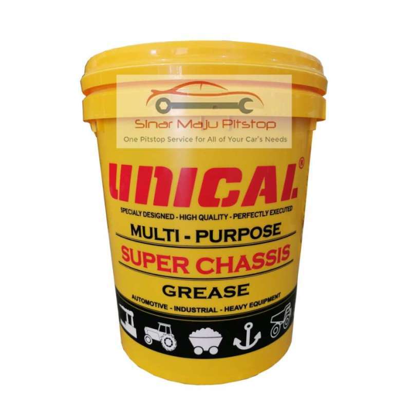 Promo Unical Super Chassis Grease 200f Pail 15 Kg - Pelumas Gemuk ...