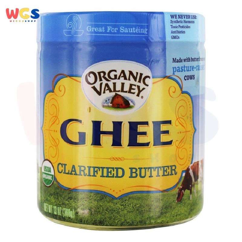 Jual Organic Valley Ghee Clarified Butter Purity Farms Ghee 13oz 368g ...