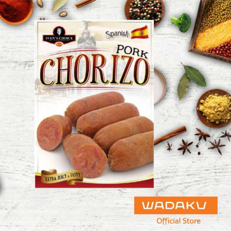 Jual Sosis babi sven's choice pork chorizo pork sausages 350g di Seller ...