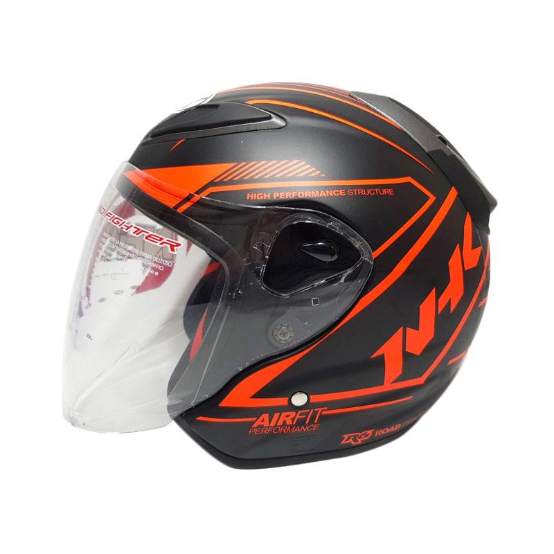 Jual Helm NHK R6 Airfit Black Orange Doff di Seller SNDR Helmet ...