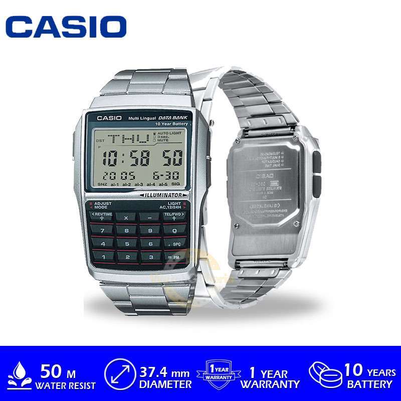 Jual CASIO Databank DBC-32D-1ADF Jam Tangan Pria di Seller THE ...