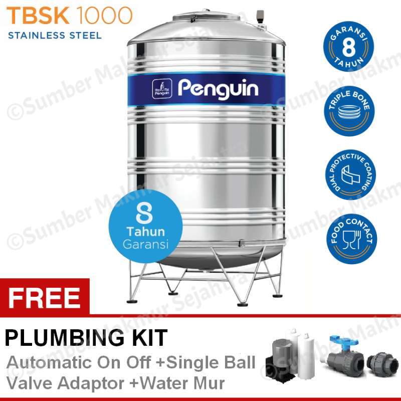 Jual Toren Air 1000 Liter Penguin Original Murah - Harga Diskon Juni ...