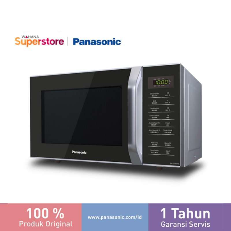 Promo Panasonic Counter Top Microwave - NNGT35NBTTE | NN-GT35NBTTE ...