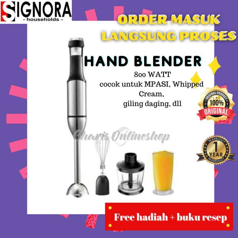 Jual Handblender Signora Original, Murah & Diskon Agustus 2024 | Blibli