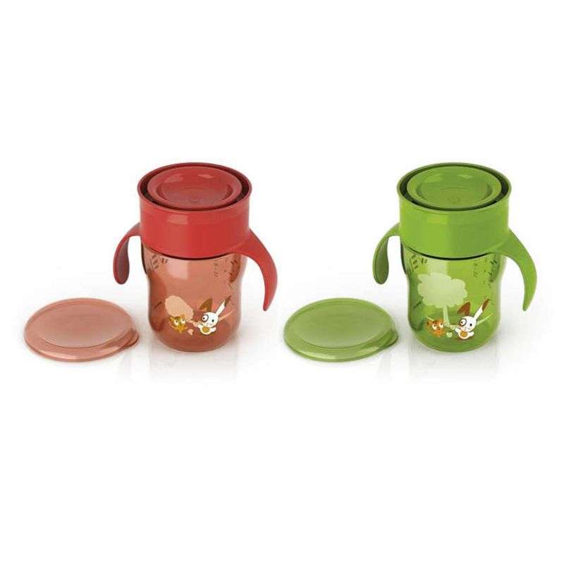 Jual Philips Avent Grown Up Cup 12M+ 9oz Green - SCF782/00 Botol Minum ...