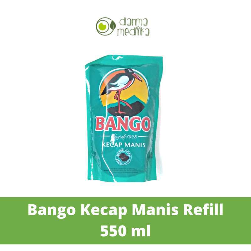 Jual BANGO Kecap Manis [550 mL/ Kemasan Pouch] di Seller Darma Medika ...