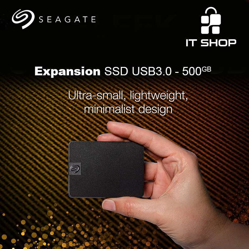 Jual Seagate External SSD Expansion [500 GB] di Seller IT Shop Official ...
