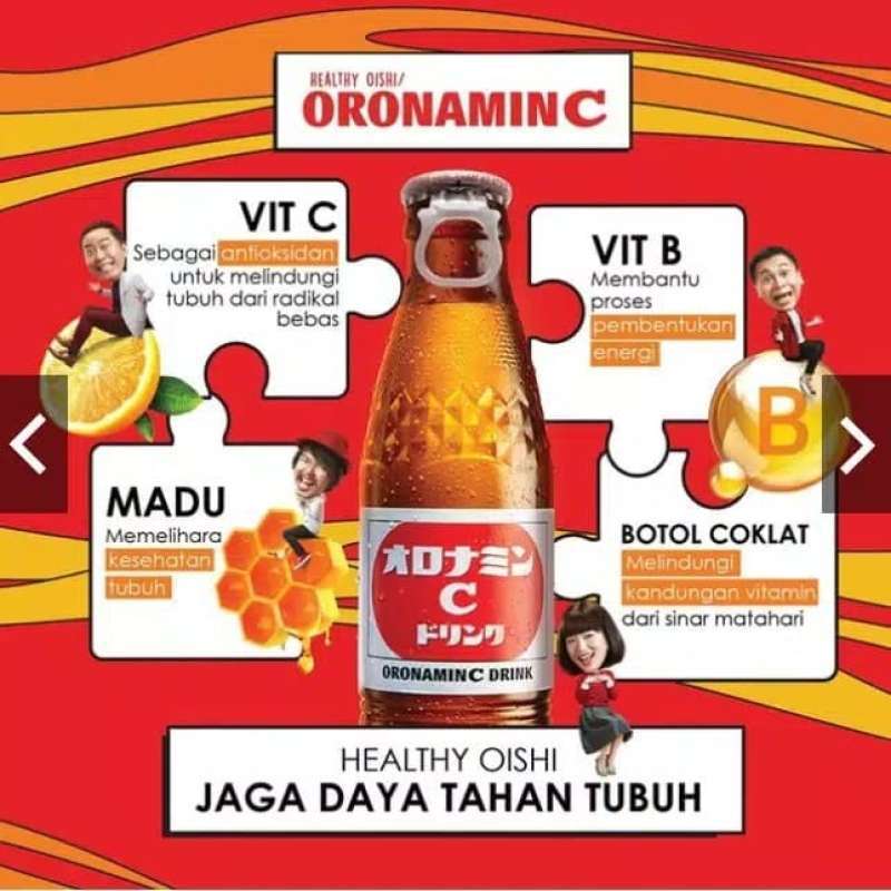 Promo Oronamin C Energy Drink Minuman Kesehatan - 120 ml (Kemasan ...