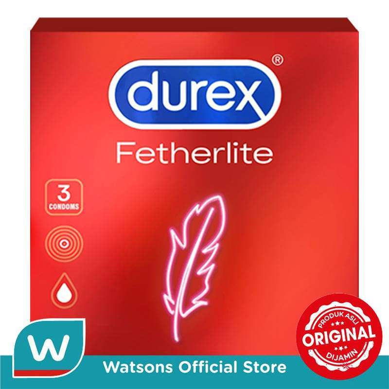 Jual Durex Fetherlite Kondom [3 Pcs] di Seller WATSONS Official Store ...