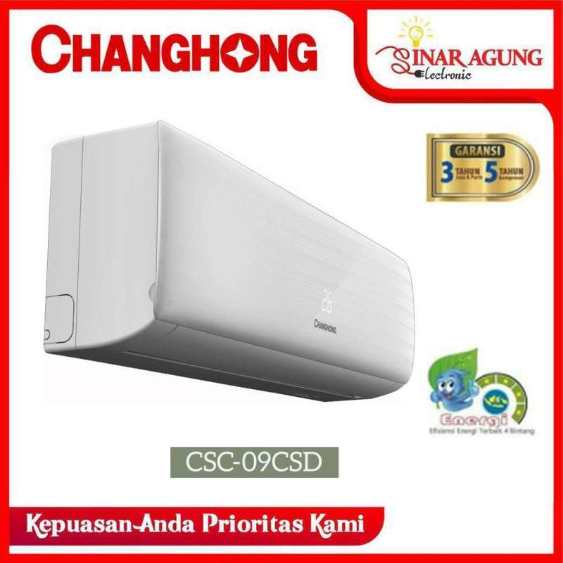 Promo Ac Changhong Csc09csd Csc C09sd Deluxe Plasma 1pk Garansi Resmi Diskon 7% Di Seller Sinar ...
