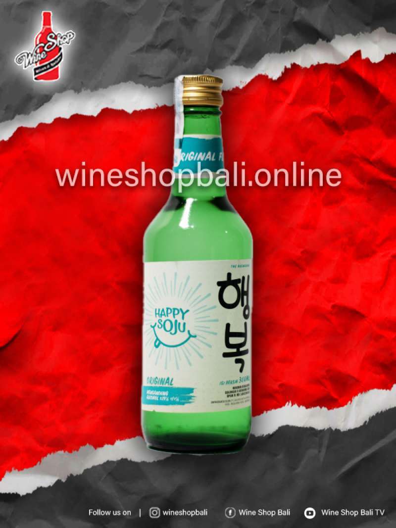 Jual Happy Soju Original 360 ML di Seller Wine Shop Bali - Sanur Kaja ...