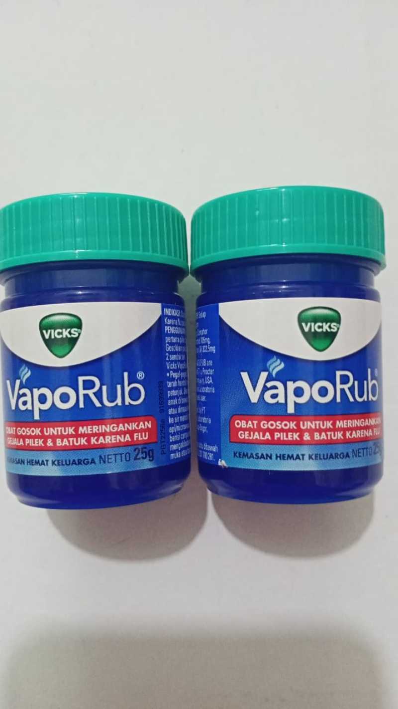 Jual Vicks Vaporub Obat Gosok [25 g] di Seller TOKO SUSU GIO ...