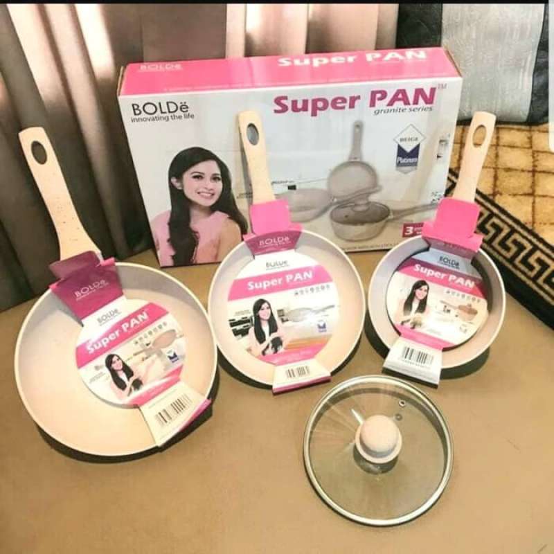 Jual Super Pan Bolde Panci Granite Keramik Set Di Seller Chaca ...