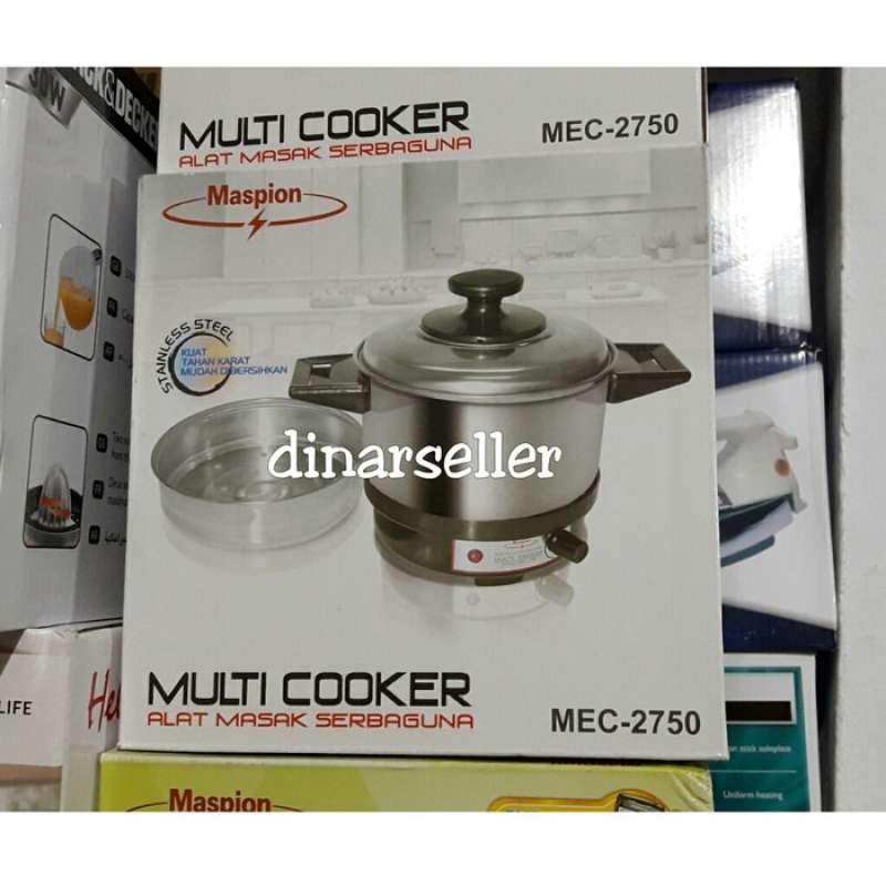 Promo Maspion Mec-2750 - Mec 2750 Multi Cooker - Panci Listrik ...